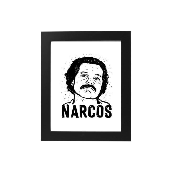 Pablo Escobar Narcos Mexico TV Show Posters Vinyl Paper Quotes Vintage ...