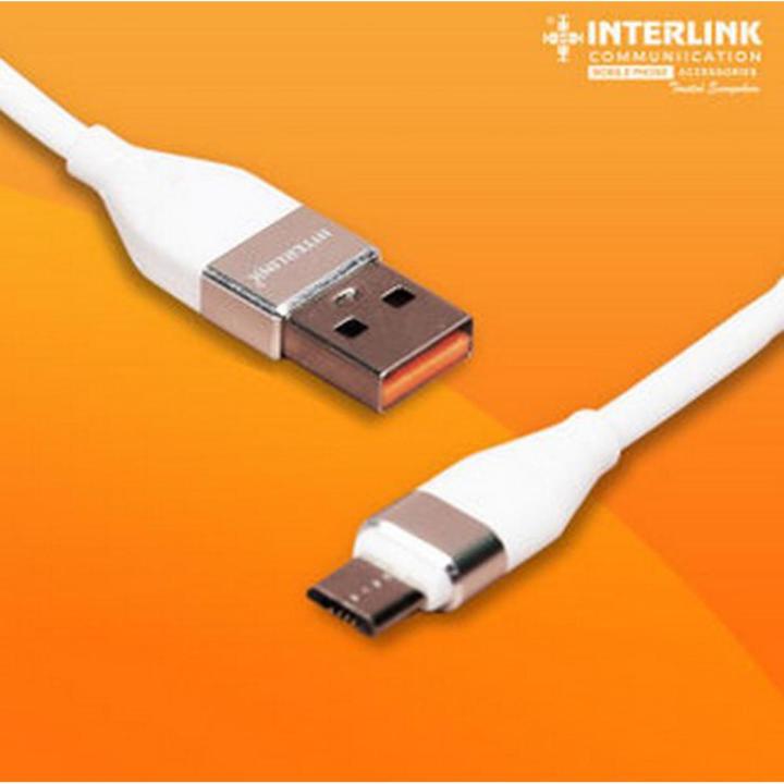 Interlink Micro usb Charging Cable For Android Fast Charging Data Cable ...
