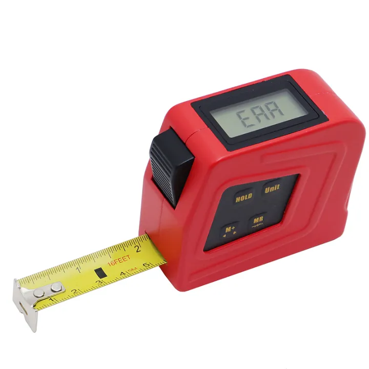 【Unlimited reLurchase】5m/16ft Portable Digital Measure tape with LCD ...