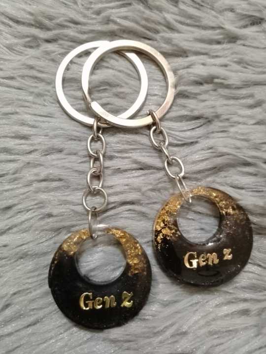 pair of 2 Keychain for friends, classmate, besties , GEN Z keychain ...