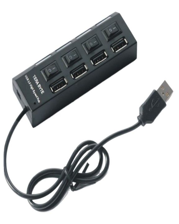 4 Ports USB Hub Special Emily 4 Ports USB Hub Special with each port ON ...