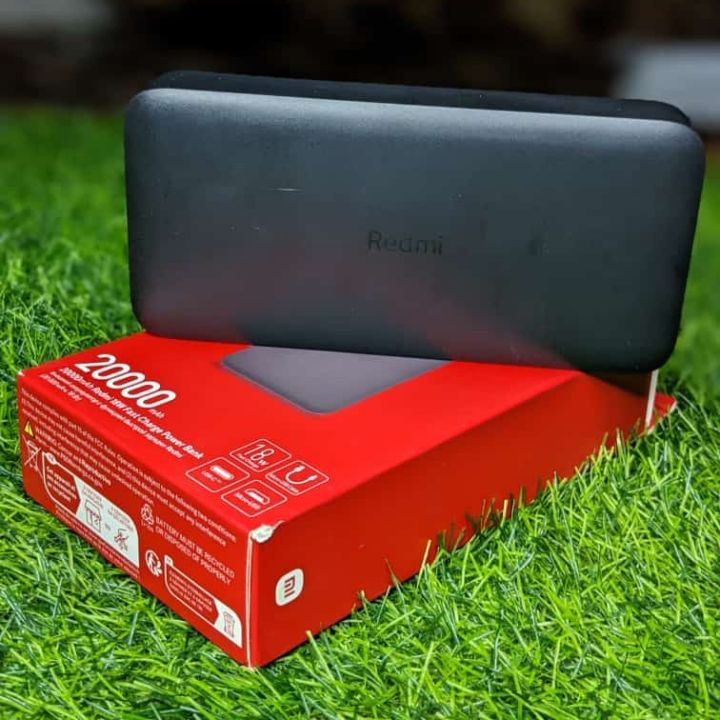 Redmii 20000 MAH 18w Fast charge Power bank - Micro USB Cable, USB C ...