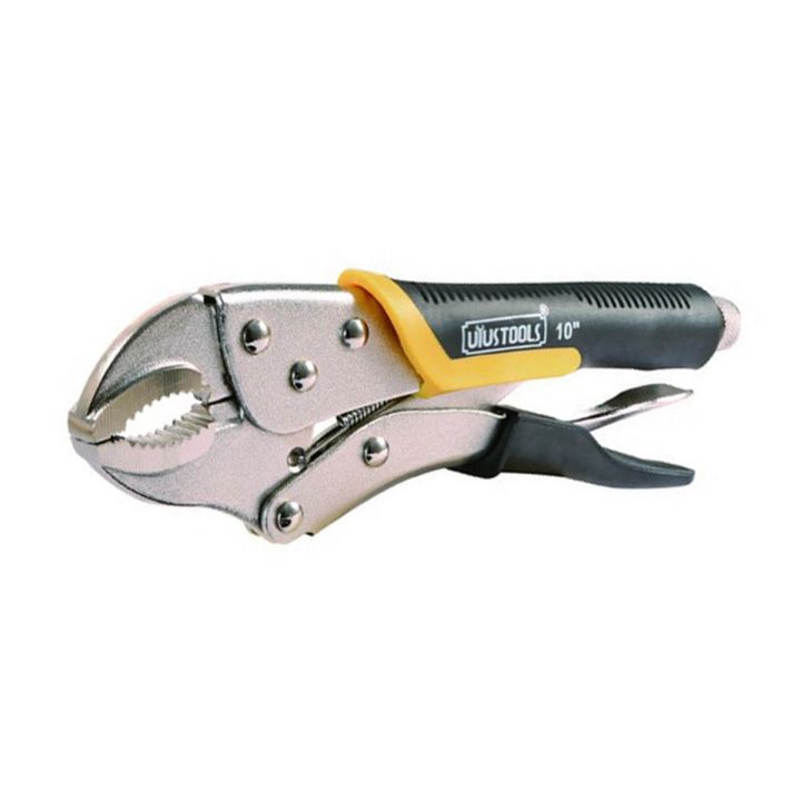 UYUSTOOLS 10” Curved Jaws Locking Pliers | Daraz.pk