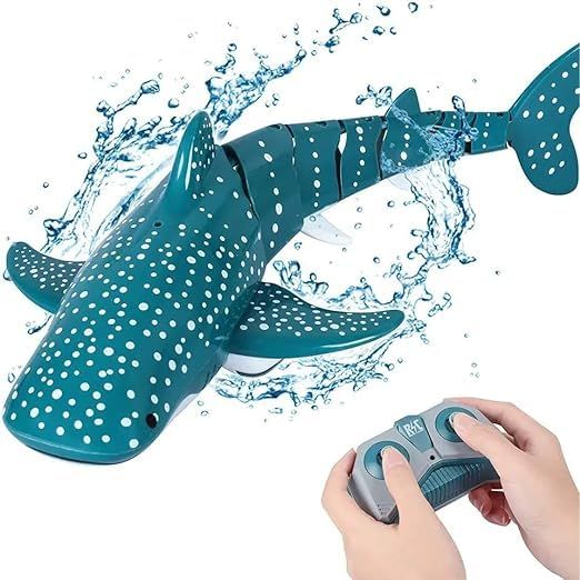 RC Whale Shark Speed Boat – 2.4GHz Wireless Remote Control Toy ...