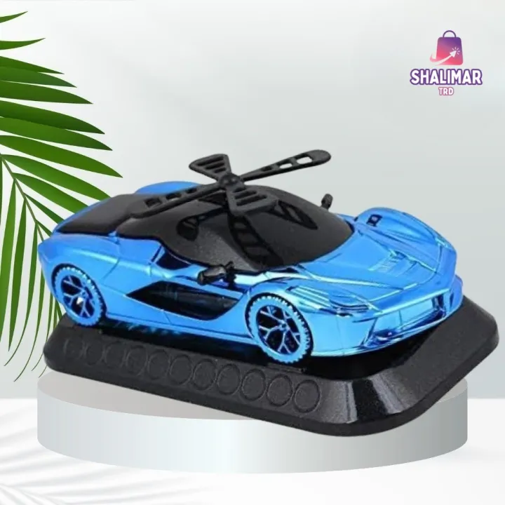 Solar Sports‑Car Aromatherapy Diffuser – Rotating Dashboard Decor ...