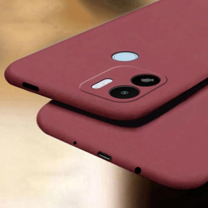 Redmi A2 Plus and For Redmi A1 Plus Case Soft Sandstone Slim Matte ...