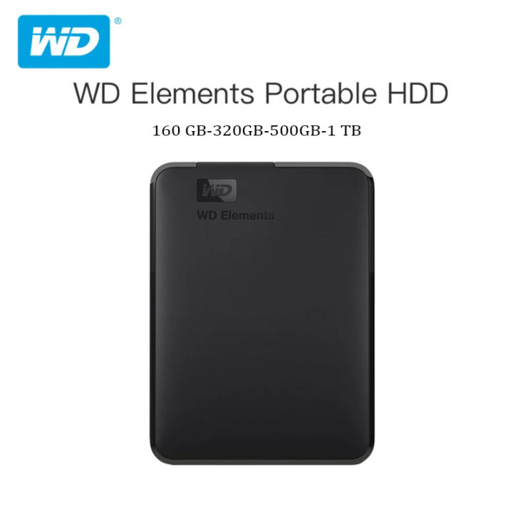 USB 3.0 WD Portable External Hard Drive 1TB 1000GB 750GB 500GB 320GB ...