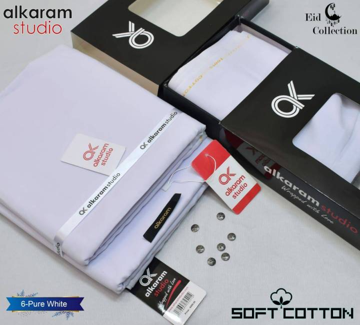 Alkaram soft cotton Eid.Collection 2024 | Daraz.pk