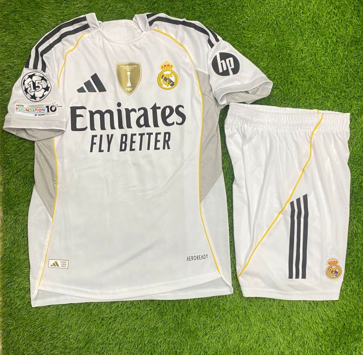 Real Madrid Home Kit 25/25 Player version Real Madrid kit Real Madrid ...