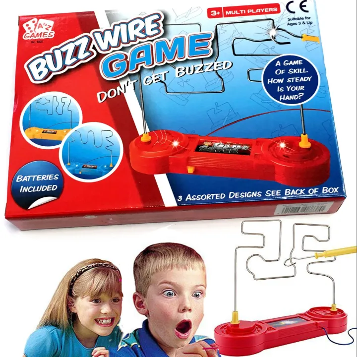 BUZZ WIRE GAME, Super game Don't buzz wire | Daraz.pk