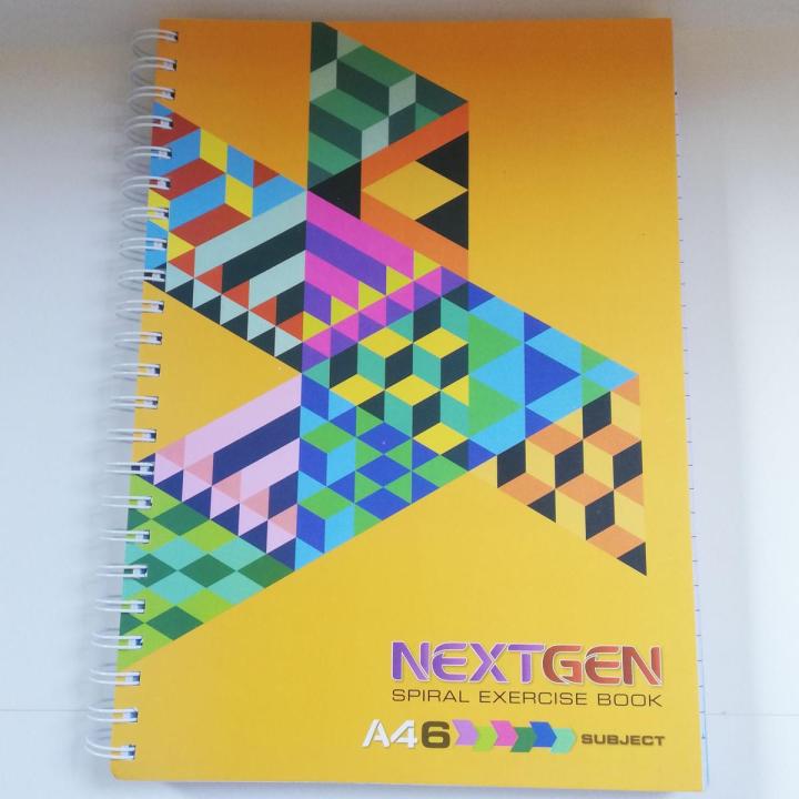 Spiral Note Book 6 Subjects Next Gen A4 Size, 70 gsm Indonesia Paper ...