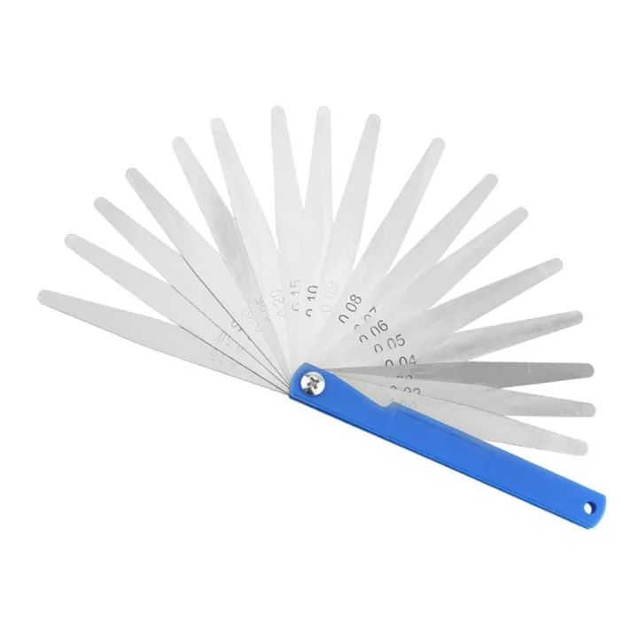 Portable Alloy Steel Thickness Feeler Gauge Metric Size Measurement ...