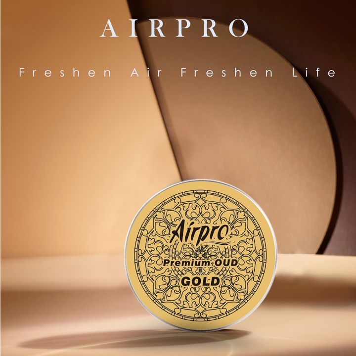 Airpro - Luxury Oud Car Air Freshener Perfume - Gold | Daraz.pk