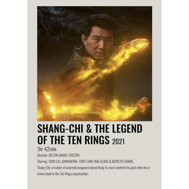 Shang-Chi The Avengers by the Marvel MCU 2.0 Multiverse Fan Posters ...
