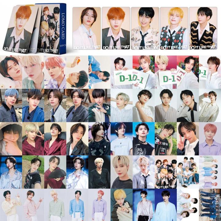 55pcs/box kpop idol EXO NCT TXT Photocards Album Lomo Cards Postcards | Daraz.pk