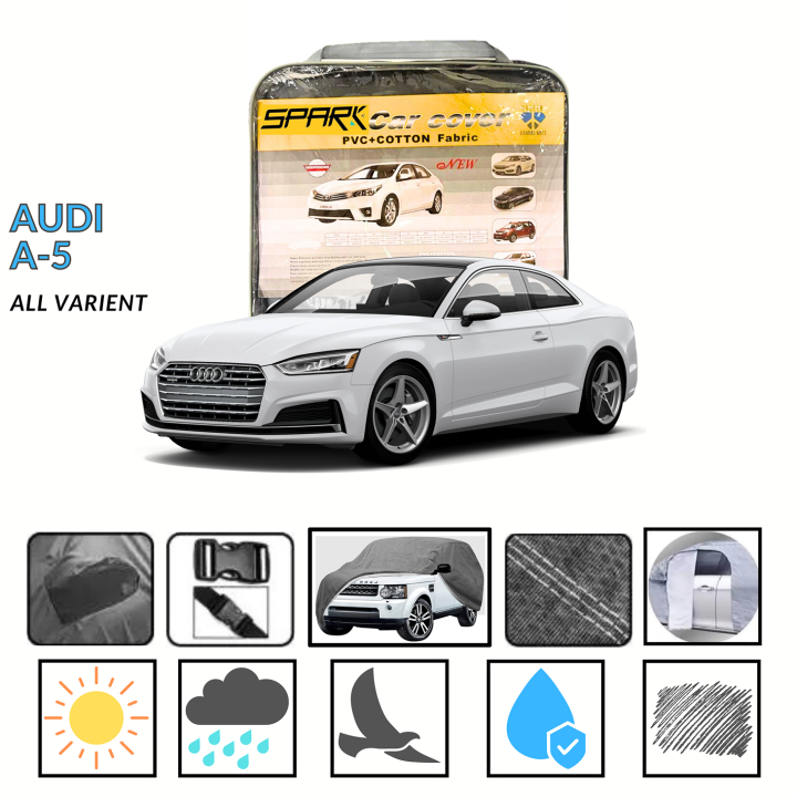 AUDI A5 Car Top Cover| High Quality Water Proof Top Cover for Car | PVC ...