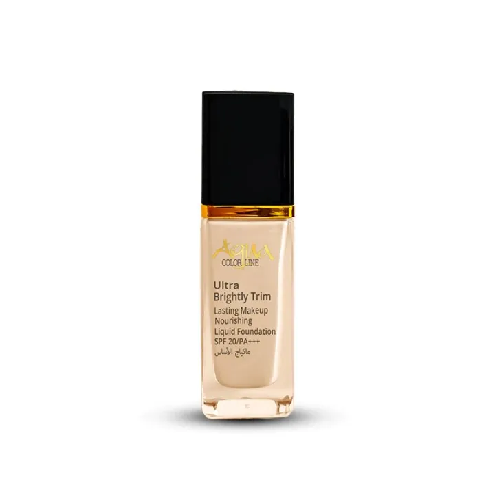 Aqua Color Line Ultra Brightly Trim Foundation For Woman 25ml Colour ...