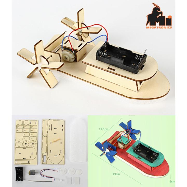 DIY STEM Boat Technology Science Experiment kit for Kids Electronic ...
