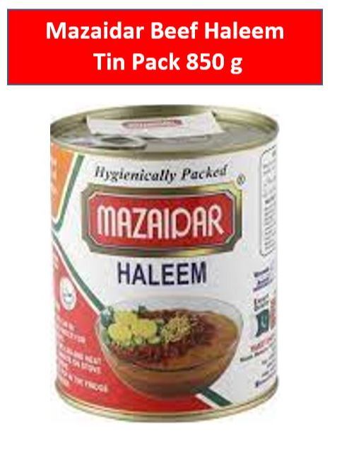 Mazaidar Beef Haleem 850 grm Tin pack | Daraz.pk