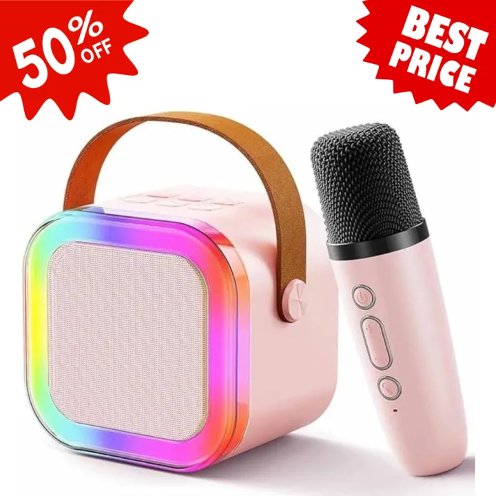 Media Croma Bluetooth Karaoke Speaker – AI Voice Changer & Wireless Mic ...