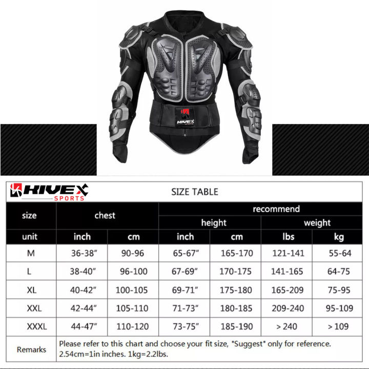 Motorcycle Full Body Safety Protection Jacket Scorpion Spine Guard Body ...