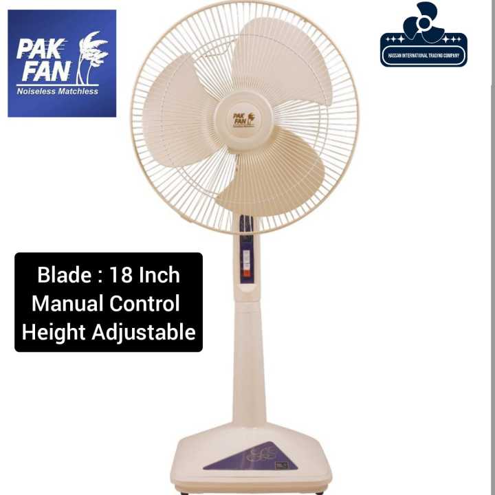 Pak Fan NTCP 18 Inch Manual Control Pure Copper Wire Height Adjustable ...