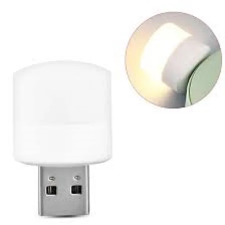 Pack of 3 USB LED Night Light | Mini Round Night Light | Computer ...