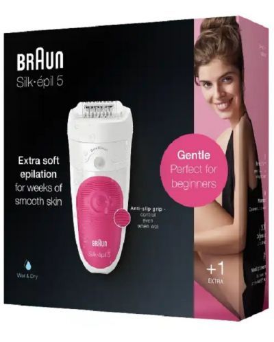 Braun Silk Epil 5 SensoSmart 5500 Wet & Dry Electric | Daraz.pk