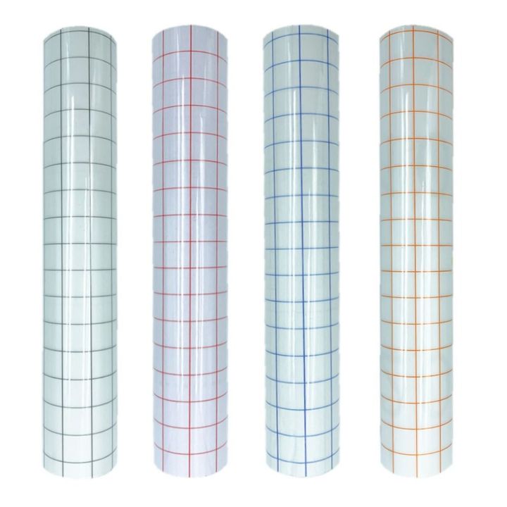 Home Decor Transparent PET Transfer Film DIY Alignment Grid Adhesive ...