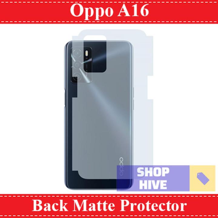 Oppo A16 Back Protector Matte Skin Sheet | Daraz.pk