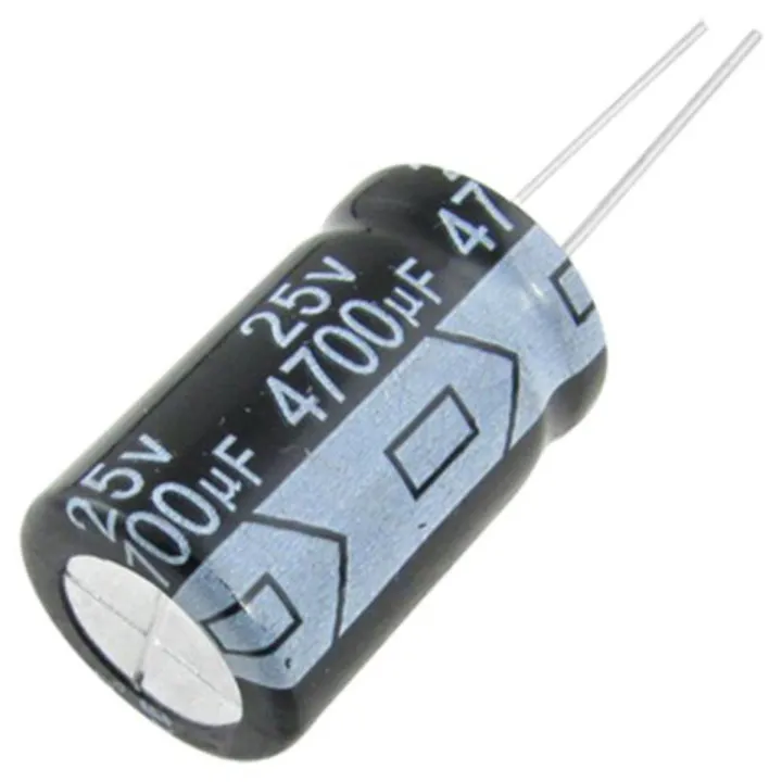 20 Pcs Aluminum Electrolytic Capacitors 4700uF 25V Capacitor | Daraz.pk