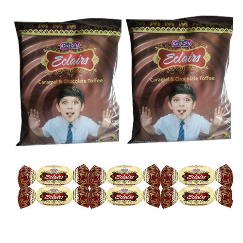 Eclair toffee chocolate filled 1 box (75 toffees) | Daraz.pk
