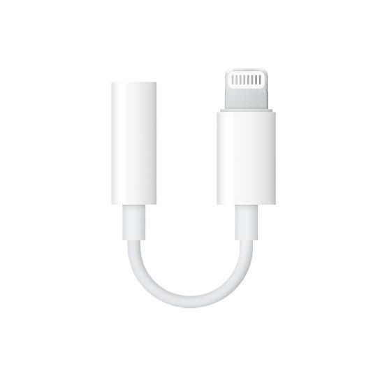 Lightning to 3.5mm Headphone Jack Adapter for iPhone, iPad, iPod, Audio ...