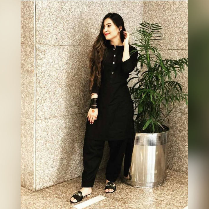 Lollypop Black Sherwani Shirt & Shalwar | Daraz.pk