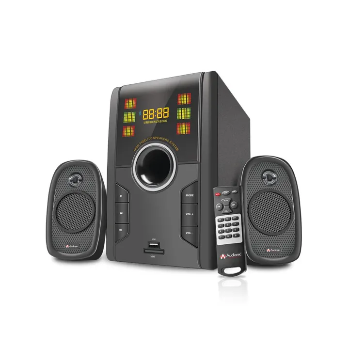 Audionic MAX 350 BT PLUS 2.1 SPEAKER | Daraz.pk
