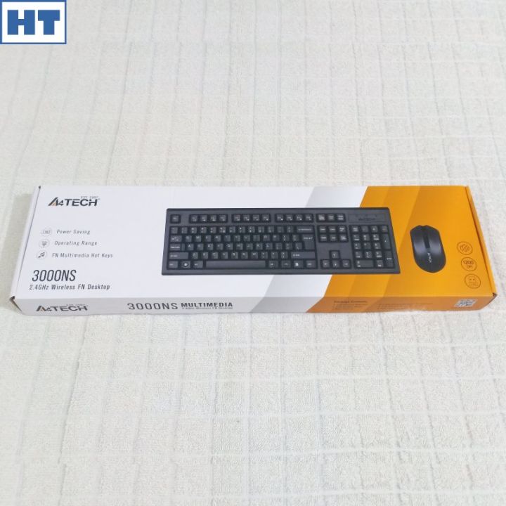 A4Tech 3000NS - NEW ARRIVAL - 2.4G Wireless Keyboard | Daraz.pk