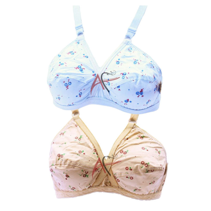 A.Fashion Pack of 02 Women Ladies Girls Classy Multi colour Cotton ...