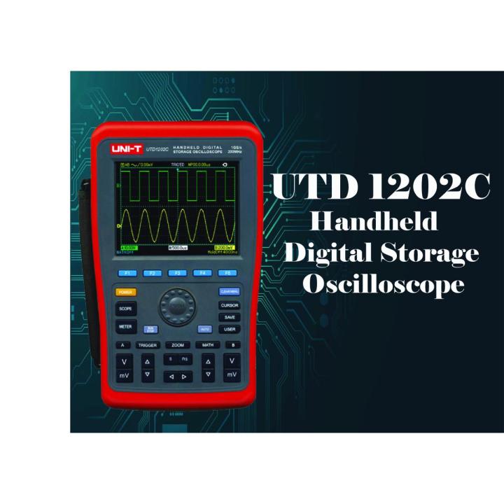 UTD1202C Handheld Digital Storage Oscilloscope | Daraz.pk