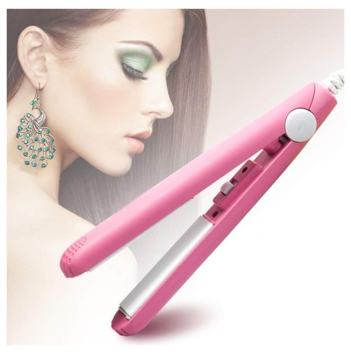 Mini Hair Straightener And Electronic Hair Straightener Ceramic Crimper ...