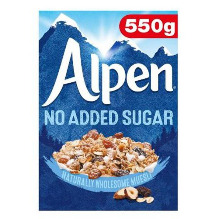 Alpen Muesli No Added Sugar 550g, Breakfast Cereal | Daraz.pk