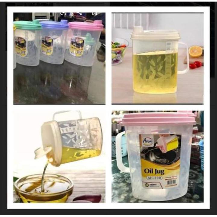 oil cane multipurpose beverages oil jug | Daraz.pk