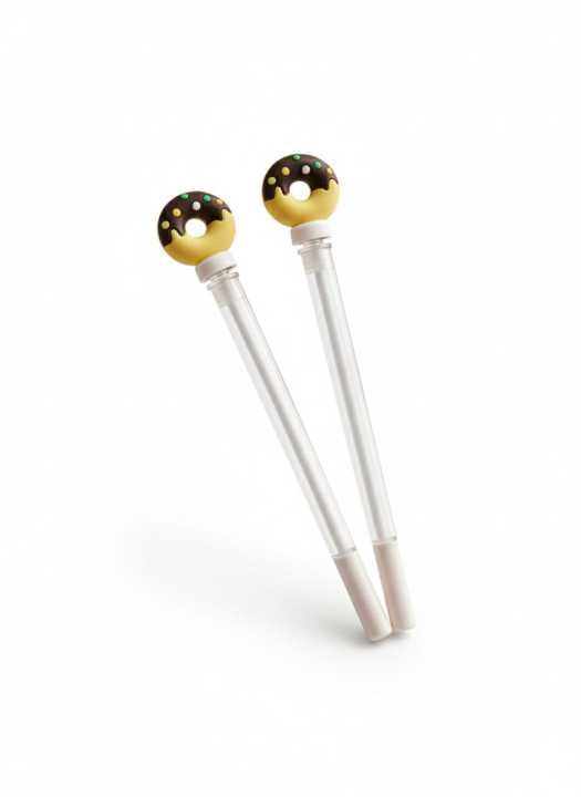 Cute Donut Gel Pen for Girls – Blue Ink Kawaii Gel Pen | Cute ...