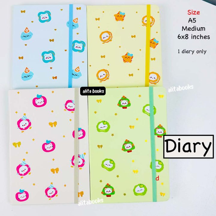 Cute diary a5 size kawaii notebook stationery journal writing diary cat ...
