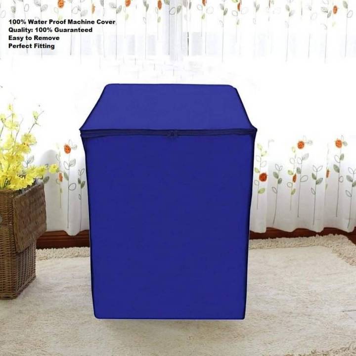 Water Proof washing machine cover - 11 kg to 12 kg | Daraz.pk