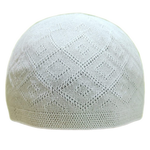 Men's Cotton Prayer Cap Made By Turkey Berra Traditional Turkish Mens ...