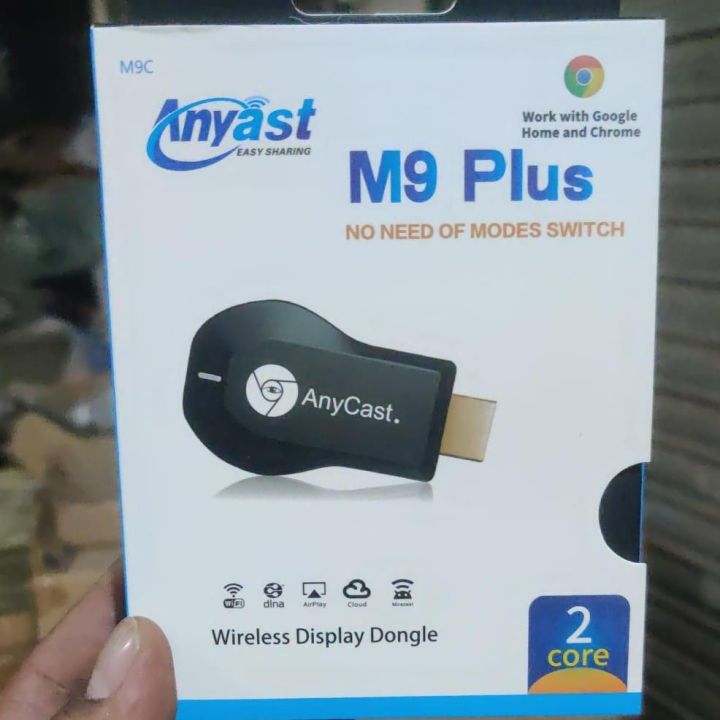 Anycast Dongle TV Stick Anycast M9 Plus 4K HD 2.4 Ghz Wireless Display ...