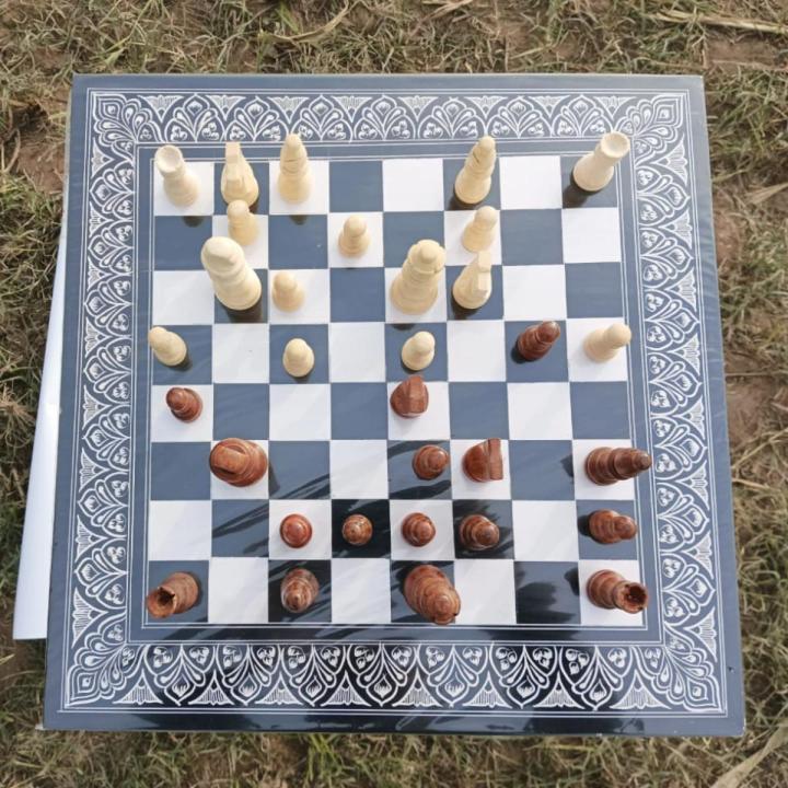 Wooden Chess Set, Hand Carved Wooden Chess, Chess, Chess Set, Naqshi ...