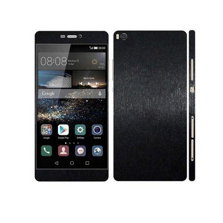 Huawei P8 3M Black Brushed Metal Texture Skin | Daraz.pk