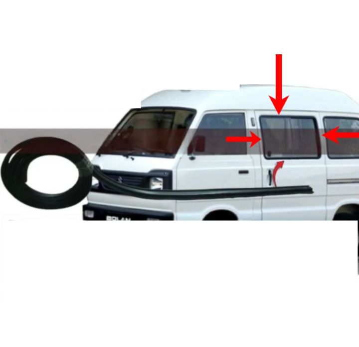 Suzuki Bolen ( Carry Dabba ) Hiroof Sliding Gate Glass Channel 1 Set ...