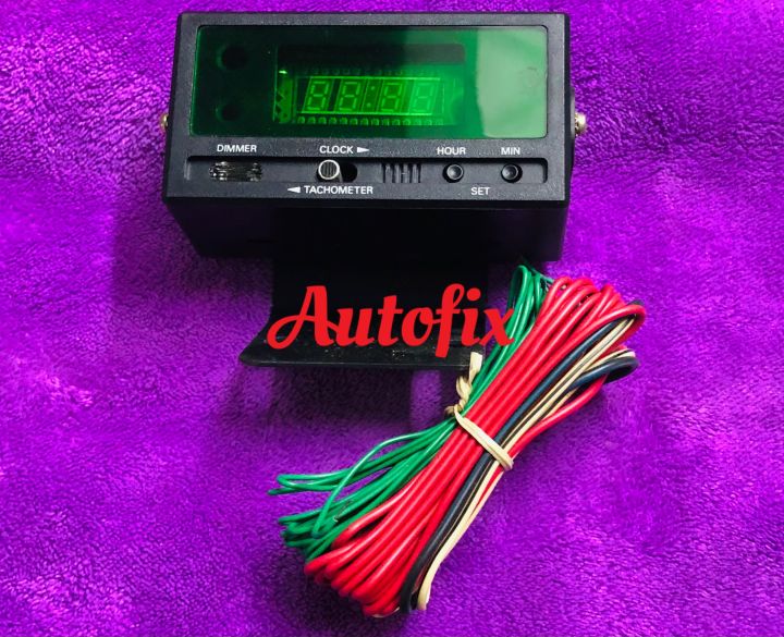 Car Universal 12 volts Digital Clock / Rpm 03 Inches Dispay 01 PC ...